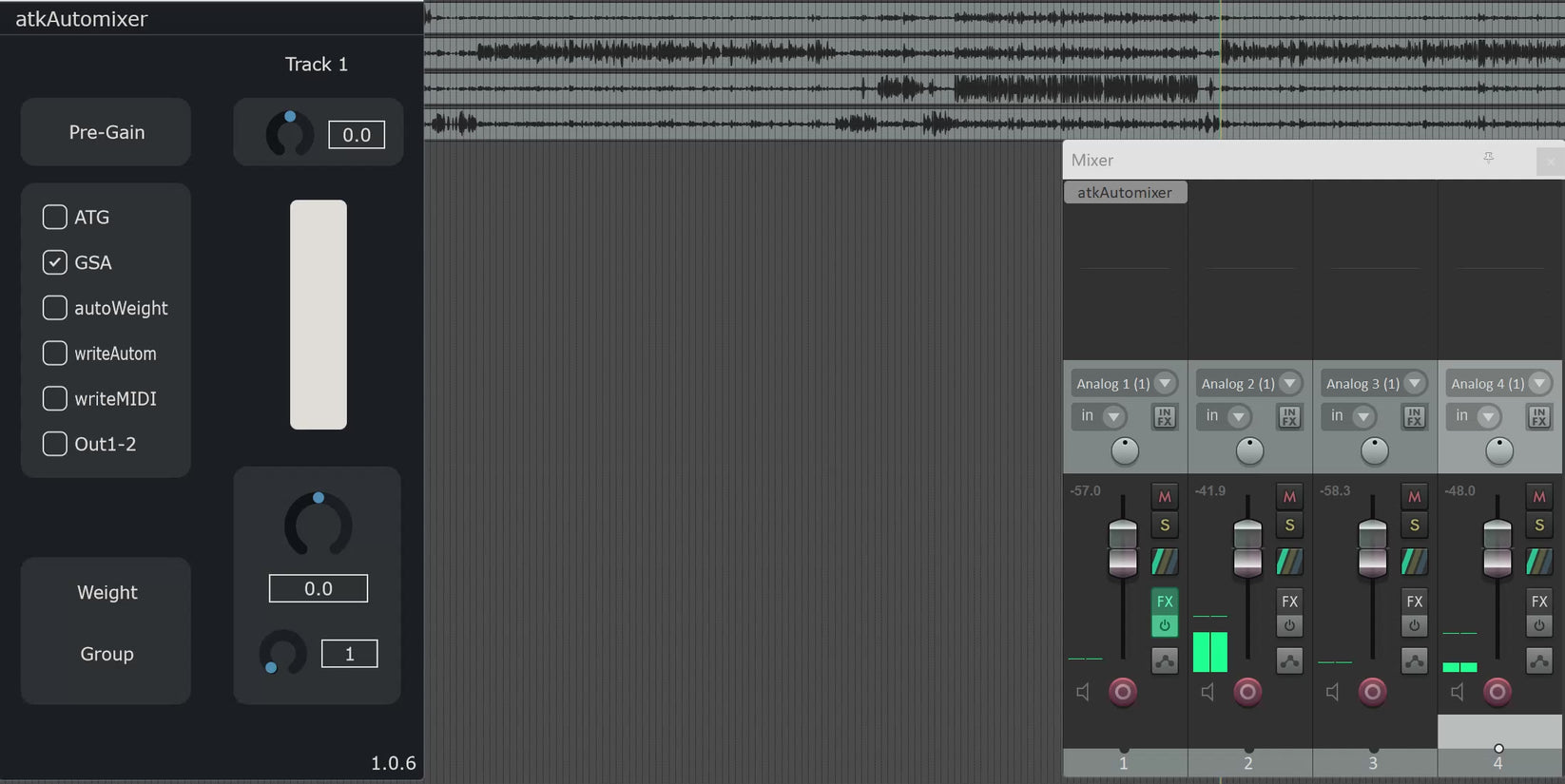 atkAutomixer – atkAudio